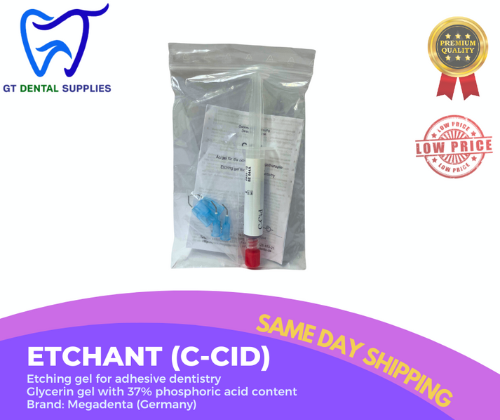 Etchant (C-Cid) High-Quality Dental Etching Gel for Precise Bonding ...