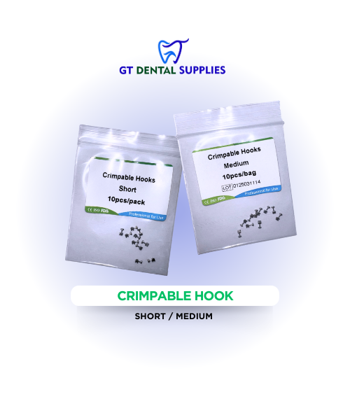 Crimpable Hook (Short/Medium) – GT Dental Supplies